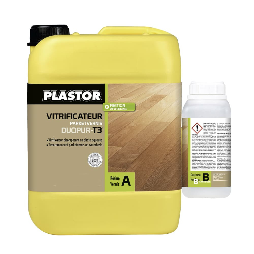 Vitrificateur bicomposant Plastor PUR-T3 DUO pas cher