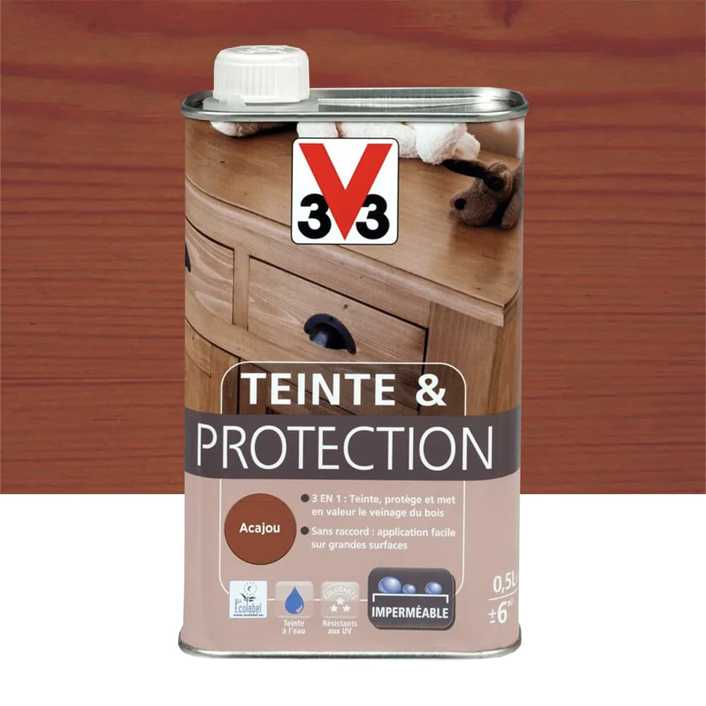 Teinte Protection V33 Acajou Pas Cher Teinte Protection V33 Acajou Pas Cher