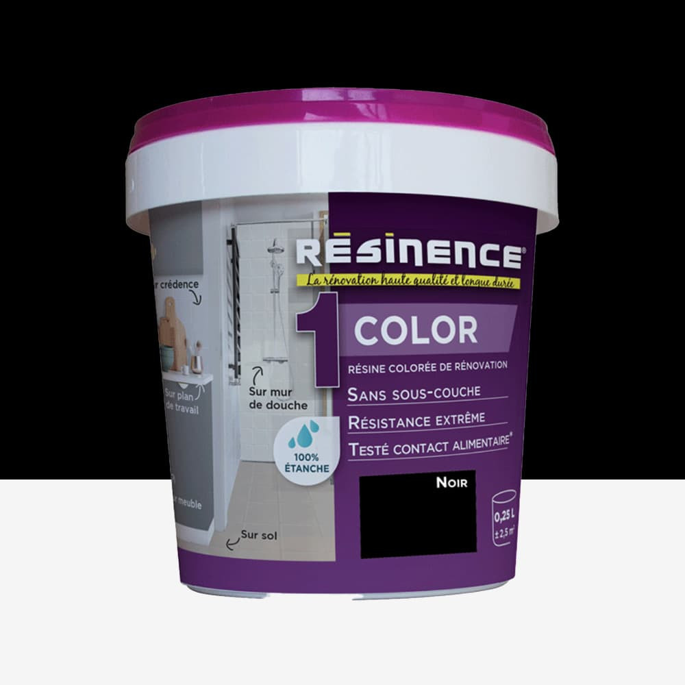 Résine Epoxy RESINENCE Color Noir pas cher