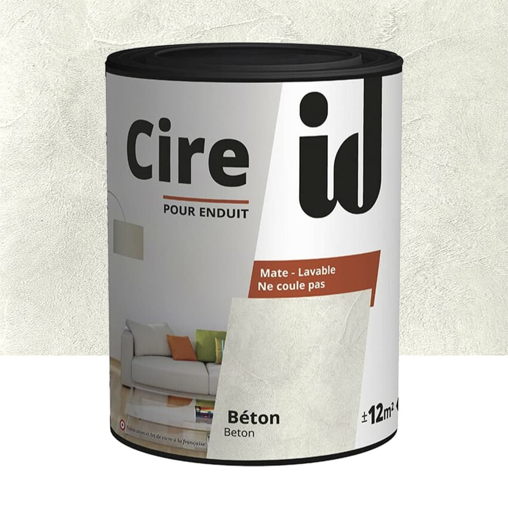 Cire pour enduit ID Béton pas cher